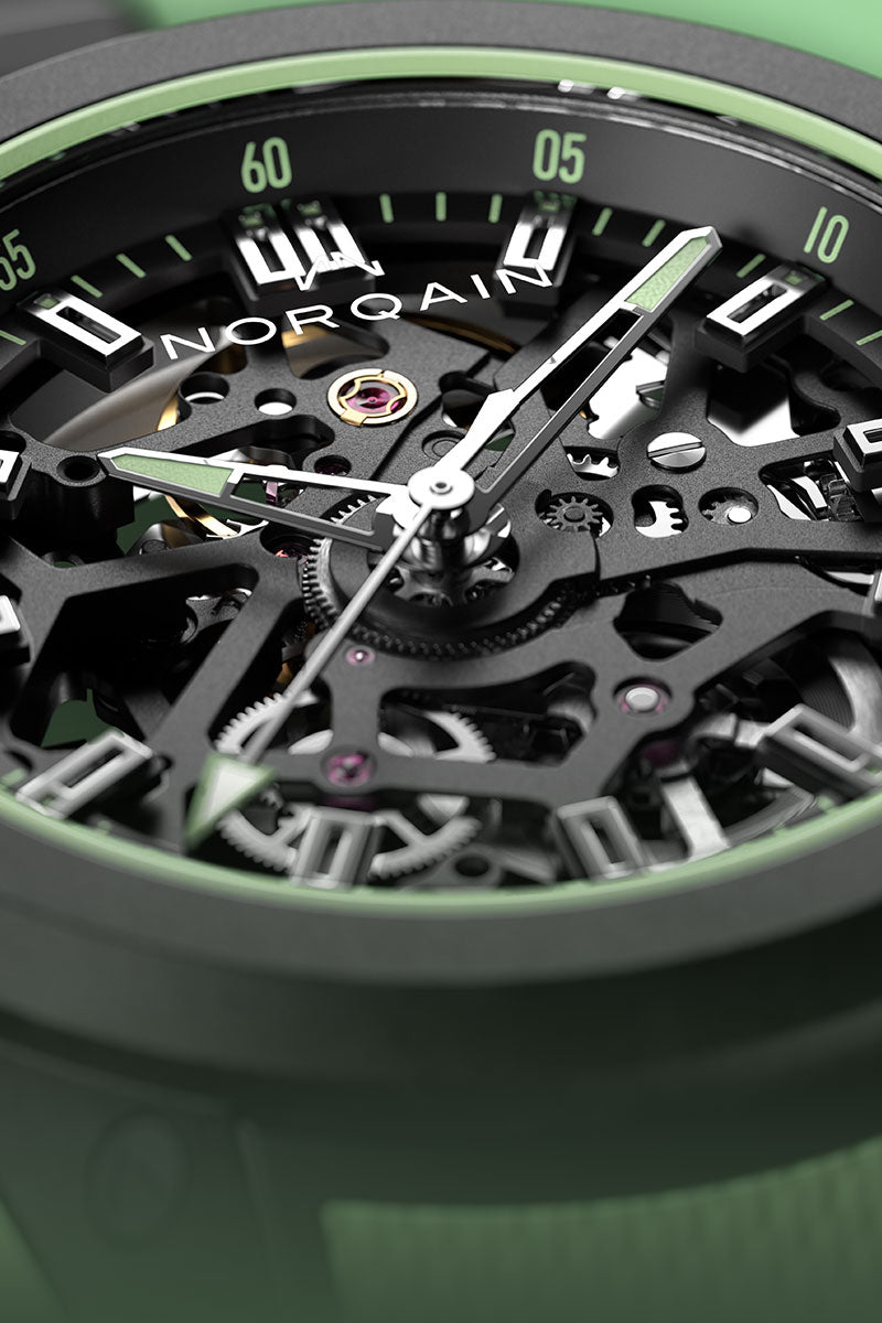 Wild ONE Skeleton 39mm Limited Edition Mint | NORQAIN Swiss Made ...